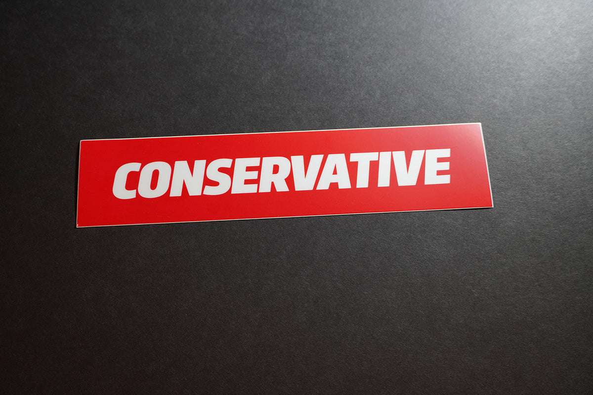 Conservative Vinyl Sticker – Reagan Supply